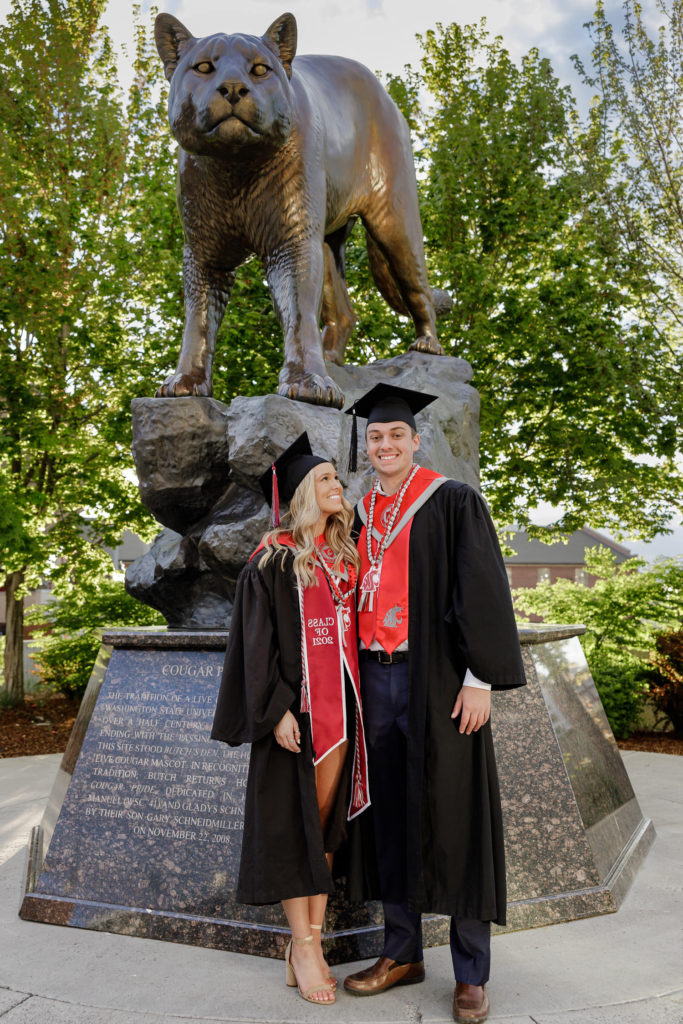 WSU College Graduation Pictures | Nathan & Emily | Pullman, Washington ...